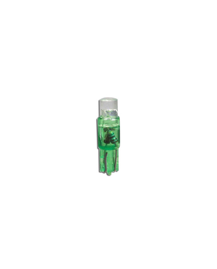 LAMPADA LED VERDE 24V ATTACCO W2X4.6D